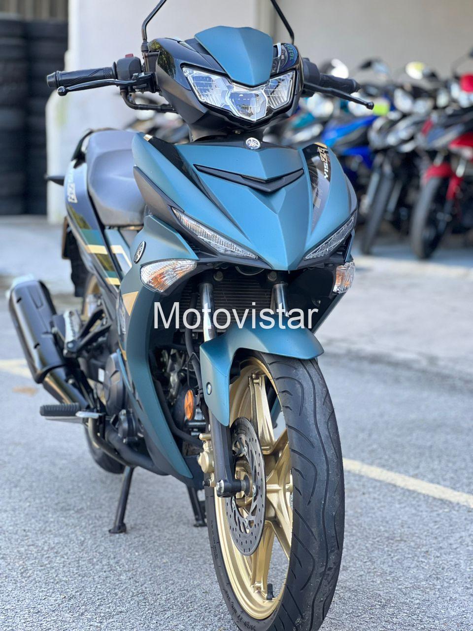 YAMAHA Y15ZR MATT GREEN 2023 - (MVS2671) - Motovistar