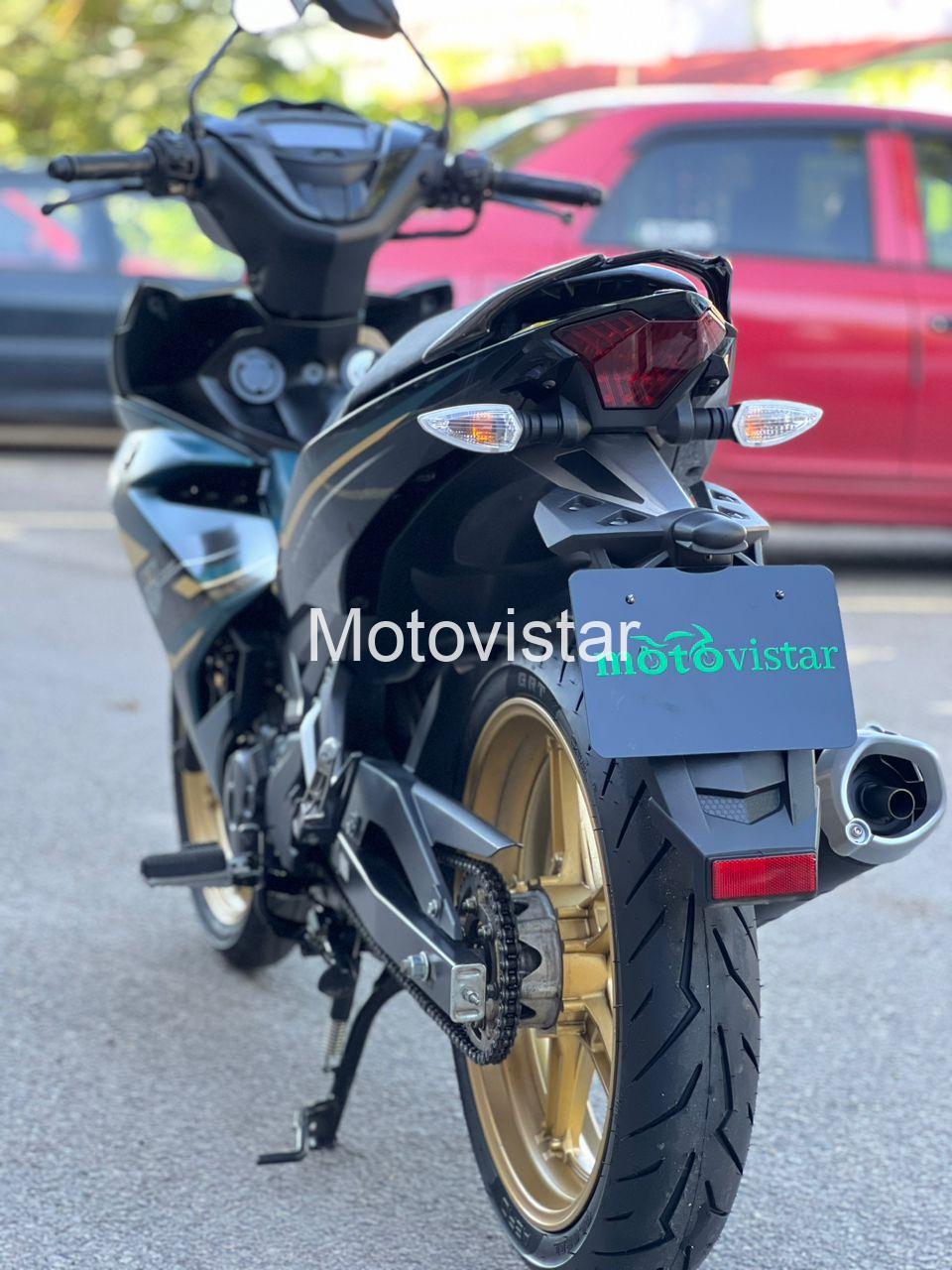 YAMAHA Y15ZR MATT GREEN 2023 - (MVS2671) - Motovistar