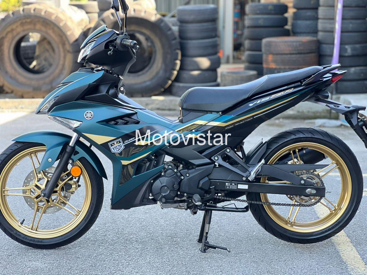 YAMAHA Y15ZR MATT GREEN 2023 - (MVS2671) - Motovistar
