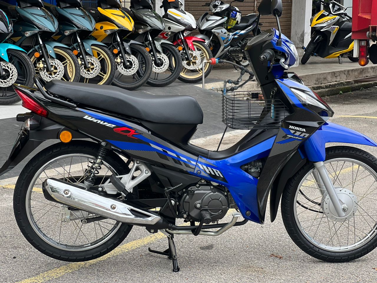 HONDA WAVE ALPHA 110 BLUE 2020 - (MVS5581) - Motovistar