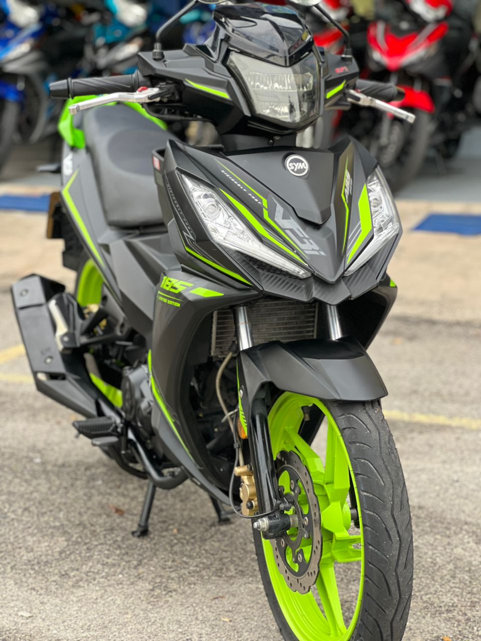 SYM VF3i 185 LE GREEN 2021 - (MVS1464) - Motovistar