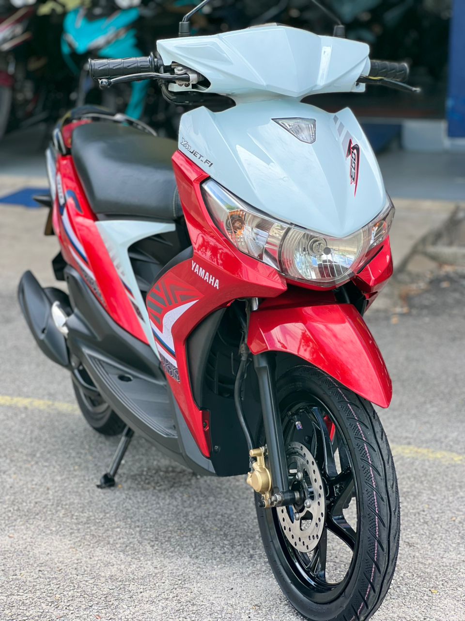 YAMAHA EGO SI 125 RED WHITE 2016 - (MVS7548) - Motovistar