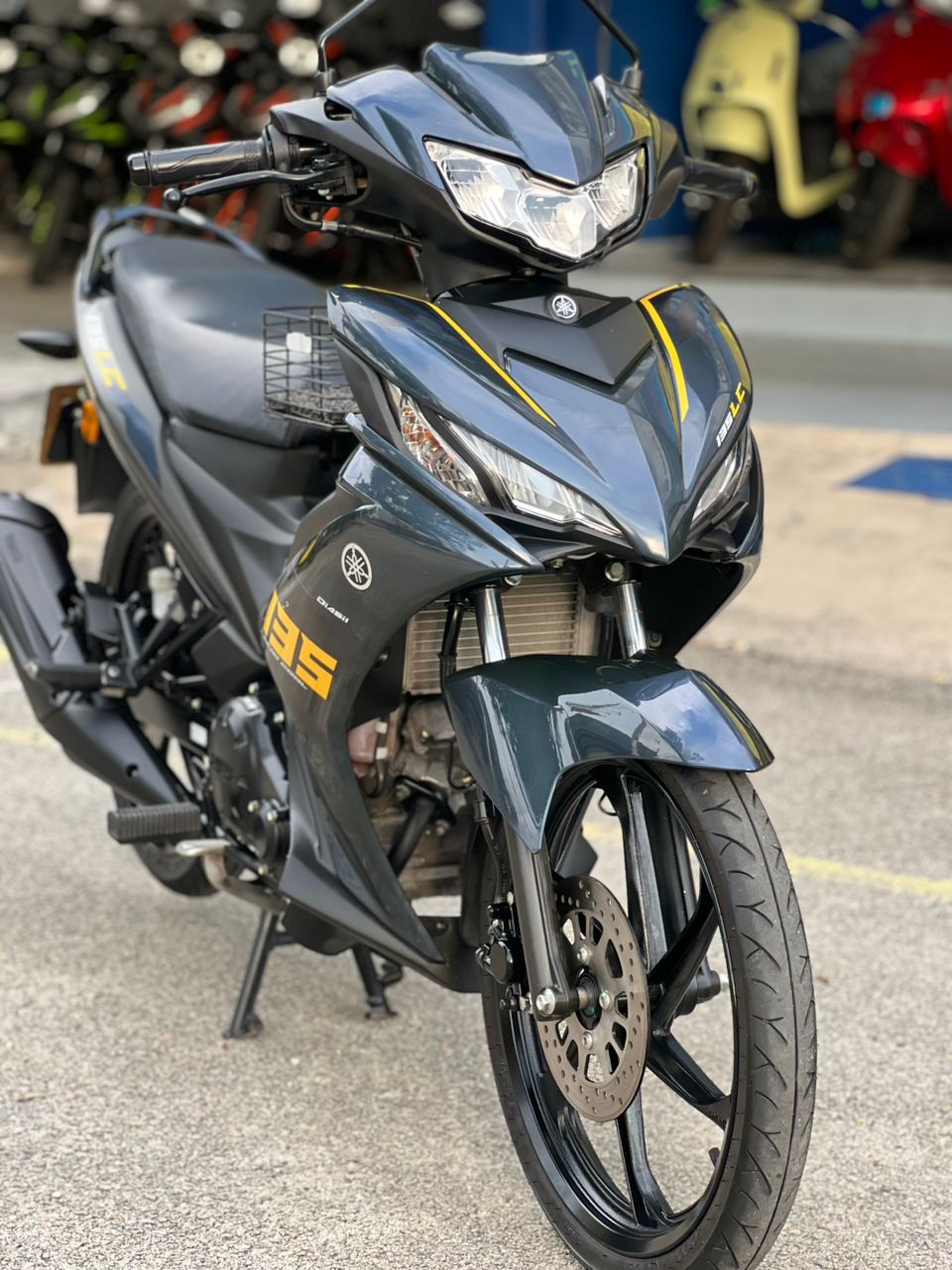 YAMAHA 135LC FI NAVY BLUE 2024 - (MVS8539) - Motovistar