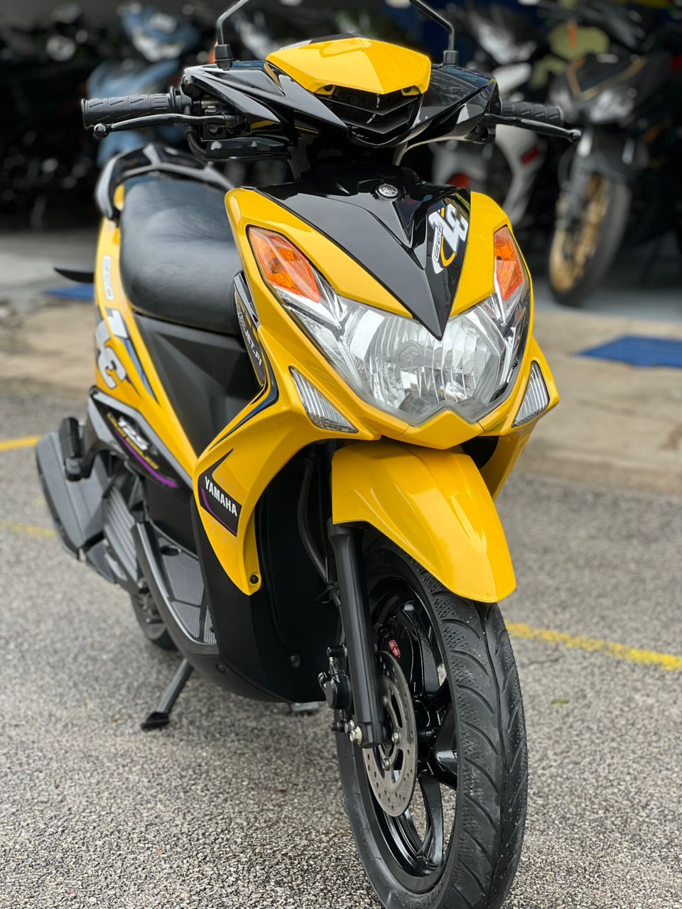 YAMAHA EGO LC Fi 125 YELLOW 2015 - (MVS1696) - Motovistar
